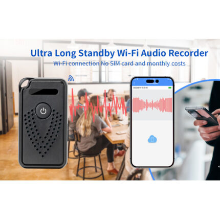 480 Hour Battery Mini Live Real Time Wifi Audio Voice Recorder