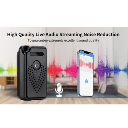 480 Hour Battery Mini Live Real Time Wifi Audio Voice Recorder