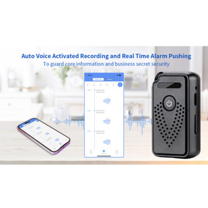 480 Hour Battery Mini Live Real Time Wifi Audio Voice Recorder