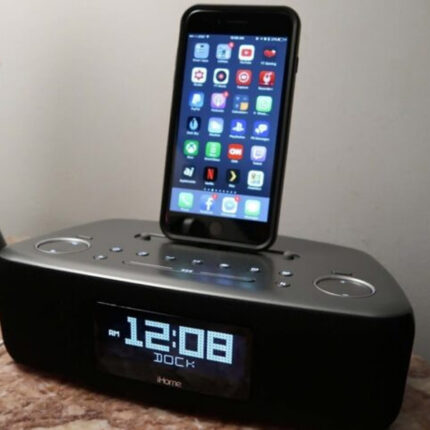 ihome Docking Station With 4K UHD Wifi Hidden Nanny Camera