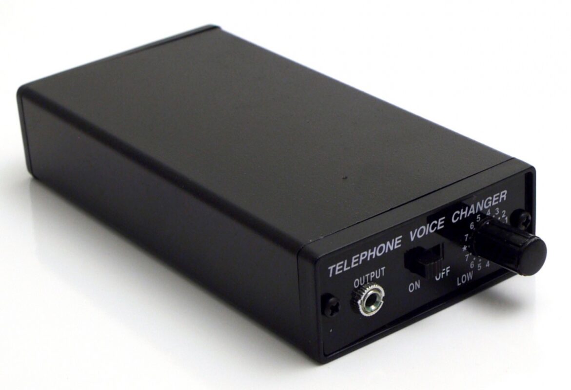 Professional Portable Phone Voice Modulator Changer USA