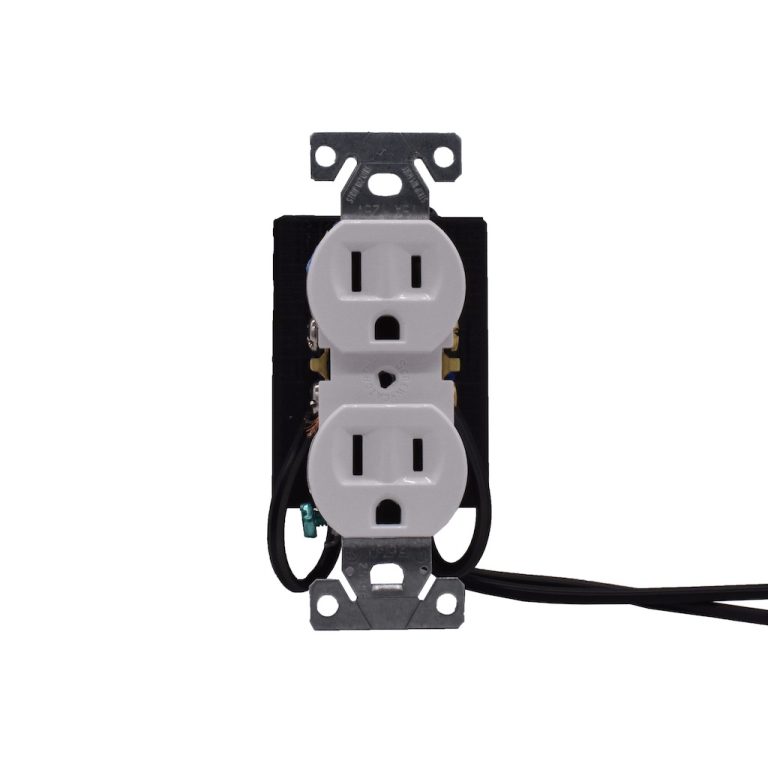 Hardwired Receptacle Outlet Plug With Wifi 4K UHD Camera
